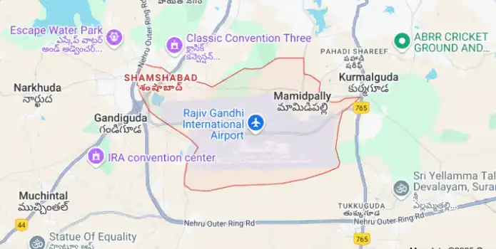 Shamshabad Hyderabad Map | Roads | Metro | Growth Plans